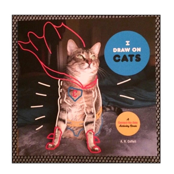 Publisher: Potterstyle | Cat | I Draw On Cats Activity Bookamanda ...